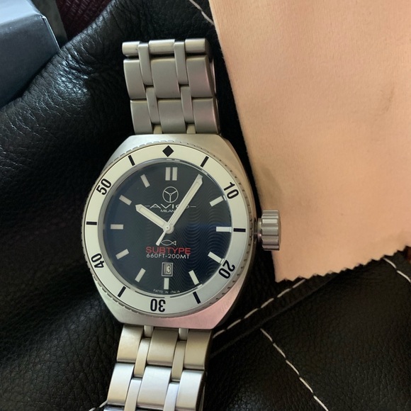 Avio Milano | Accessories | Avio Milano Subtype Italian Made Dive Watch ...